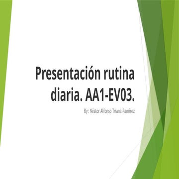 PRESENTACION DE RUTINA DIARIA EN INGLES .pptx