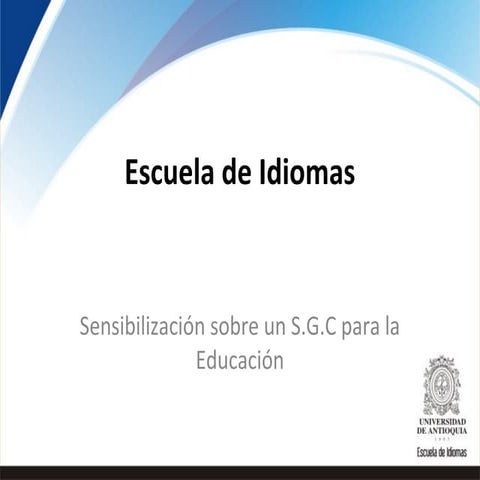 Presentación SGC | PPT