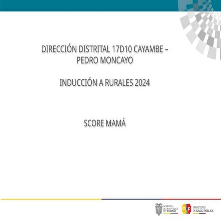 Presentación SCORE MAMA Y CLAVE ROJA.MSP.pptx