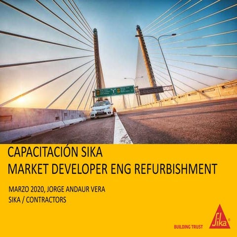 Presentación Sika Market Developer Eng Refurbishment | PPTX