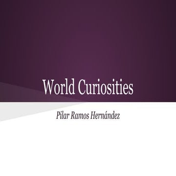 Curiosities of the human body | PPS
