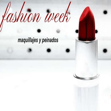 Fashion week | PPTX
