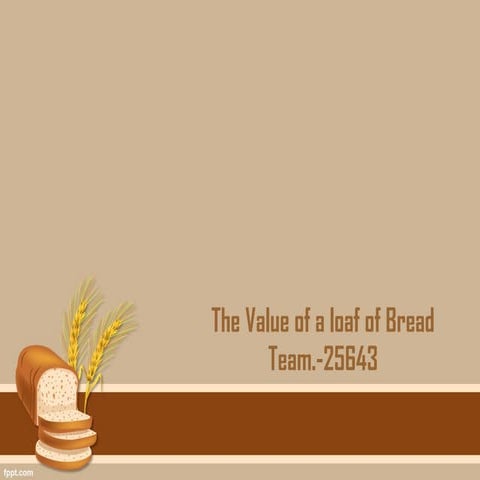 Value of bread | ODP
