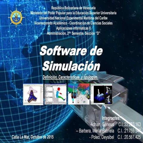 Software de Simulación | PPTX