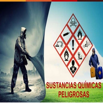 Presentación sustancias químicas peligrosas | PPTX