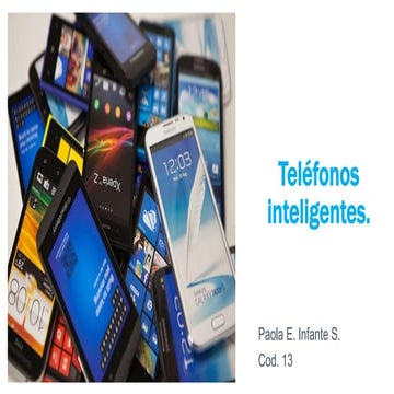 Telefonos inteligentes | PPTX