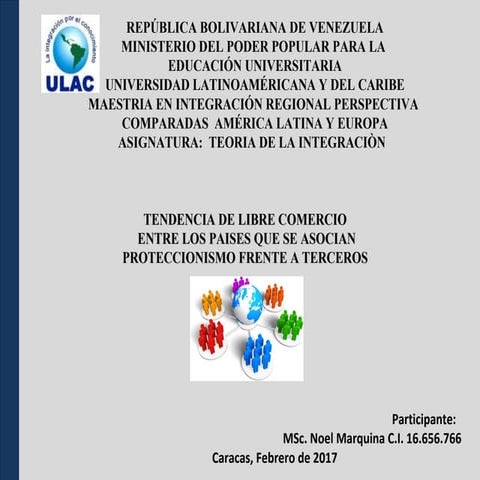Presentaciòn teoria de la integraciòn | PPT