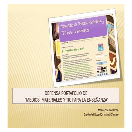 Portafolio MMTIC V | PPT