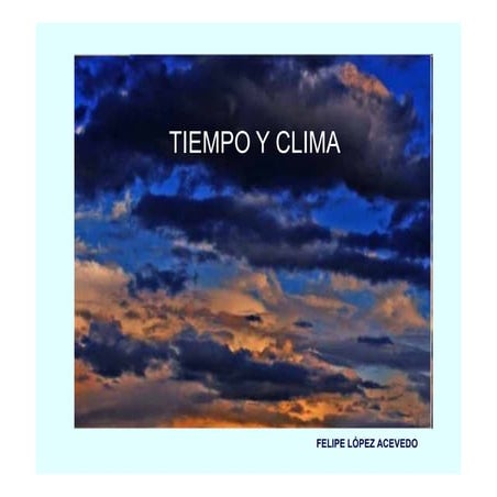 Tiempo y clima | PPTX
