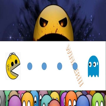 FUNNY PACMAN ANIMATION IN POWER POINT | PPTX