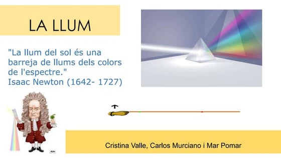 La llum, Català | PPT