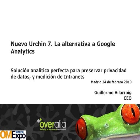 La evolución de Urchin software y el nuevo Urchin 7 | PPT