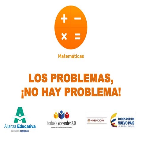 Los problemas. ¡No hay problemas! | PPTX