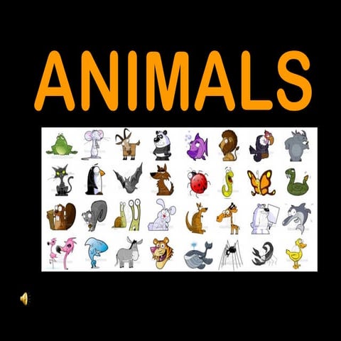 VOCABULARI D'ANIMALS | PPT
