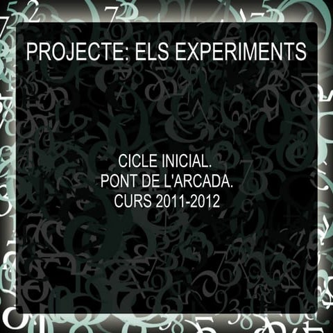 Presentacio experiments | ODP
