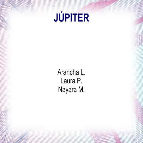 Júpìter | PPT