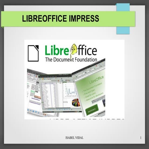 presentació libreoffice impress | ODP
