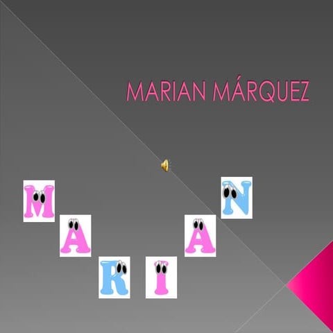 Presentació Marian Montse | PPTX