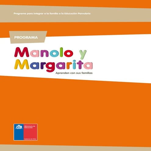 Presentación del Programa Manolo y Margarita | PDF
