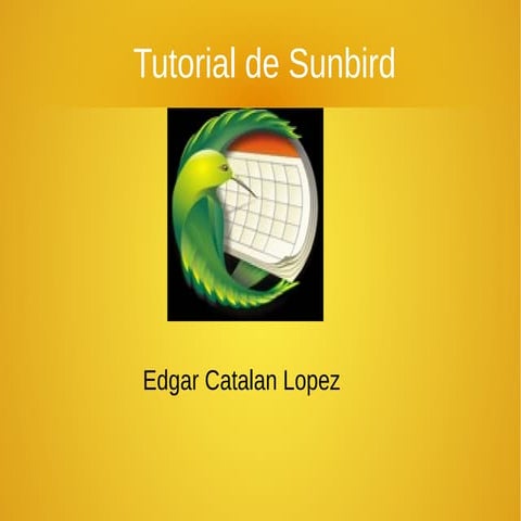 Presentacion SunBird | ODP