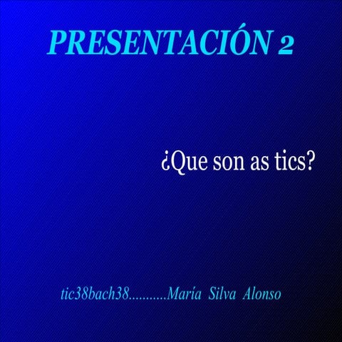 QUE SON AS TICS? | ODP