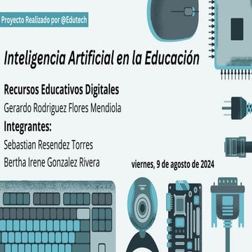 LA INTELIGENCIA ARTIFICIAL EN LA EDUCACION | PDF