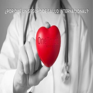 ¿Por que un seguro de salud internacional? | PDF