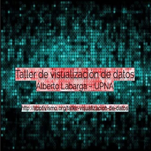 Taller de visualización de datos - Gephi | PDF