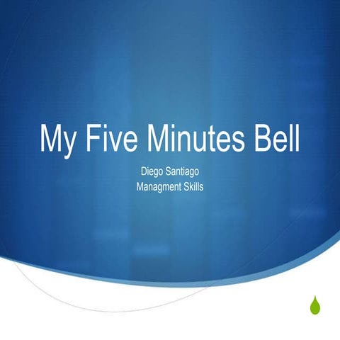 My Five Minutes Bell | PPTX