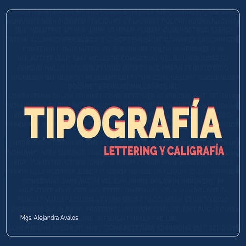 Caligrafía/Lettering | PDF