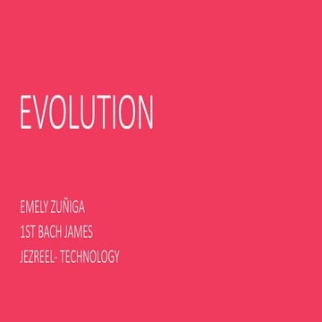 Evolution | PPTX