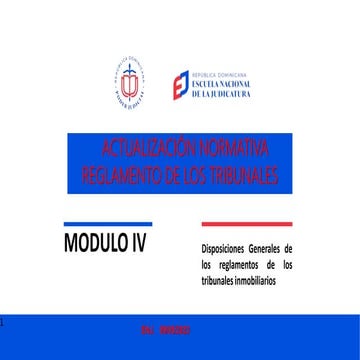 Presentacion Actualizacion Normativa Modulo Iv Pptx