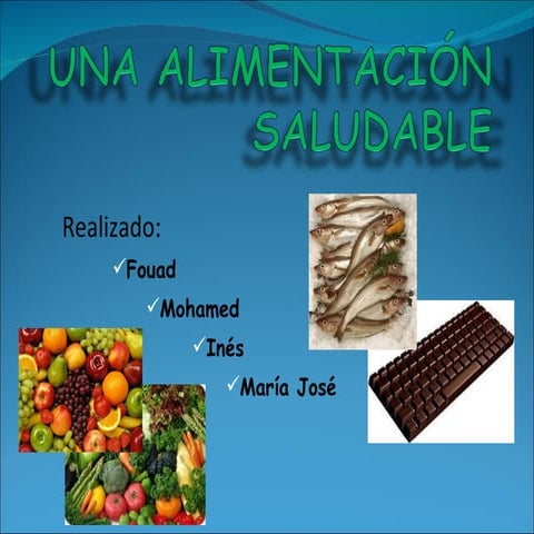 Presentacion alimentacion | PPT