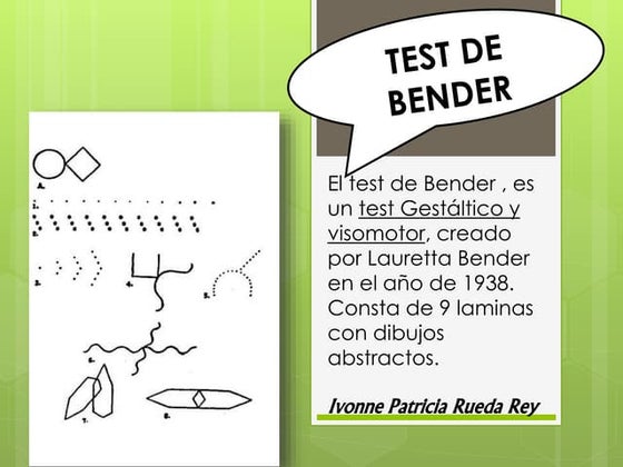 Test de bender | PDF