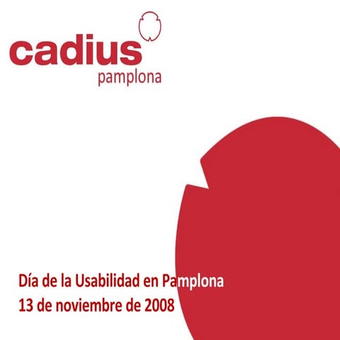 Presentación de Cadius Pamplona | PPT