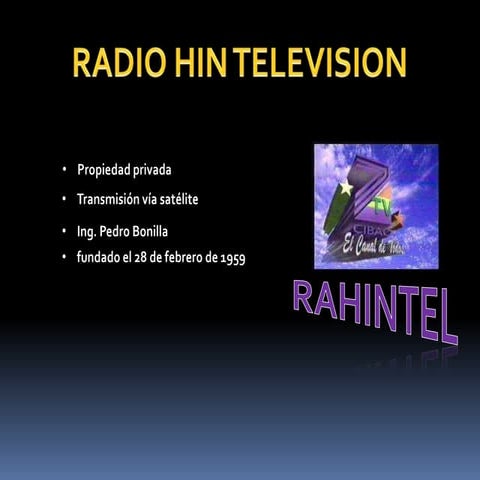Presentacion canal 7 Antena Latina | PPTX