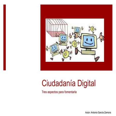 Presentación ciudadano digital | PPTX | Technology & Computing