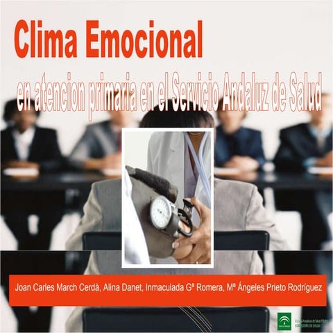 CLIMAP: clima emocional en atención primaria | PPT