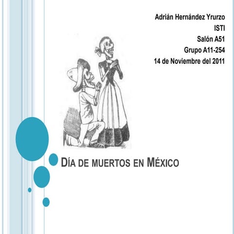 Presentacion día de muertos en méxico | PPTX