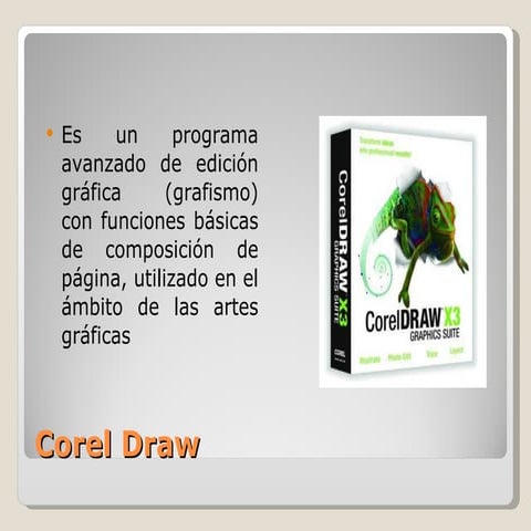 Presentacion De Corel Draw | PPT