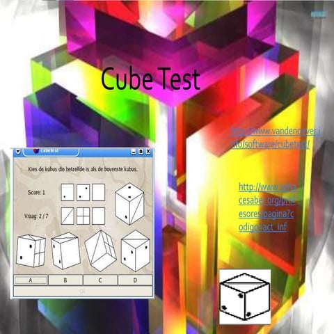 Presentacion de cube test | PPTX