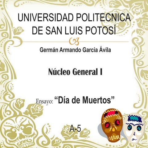 Presentacion de dia de muertos | PPTX