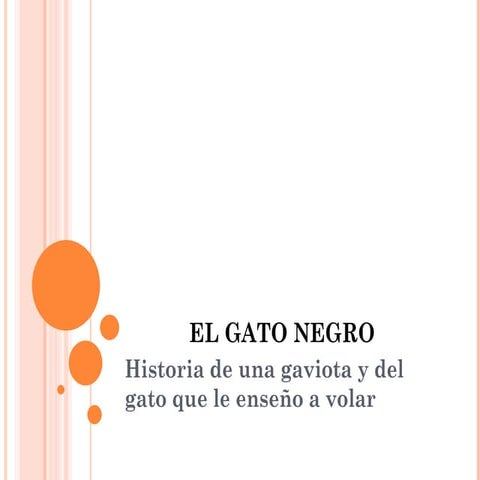 Presentacion del libro ...gato n | PPT