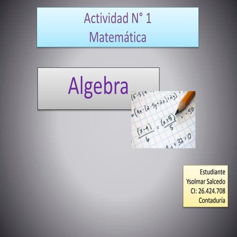 Presentacion de matematicas | PPTX