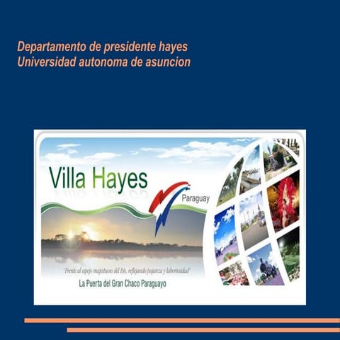 Presentacion de Presidente Hayes | ODP