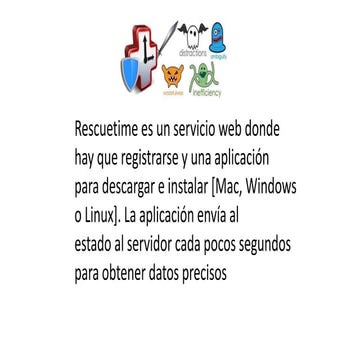 Presentación rescuetime | PPTX