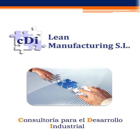 Presentacion empresa cdi lean manufacturing | PDF