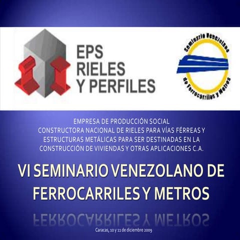 Presentacion Eps Rieles y Perfiles | PPTX
