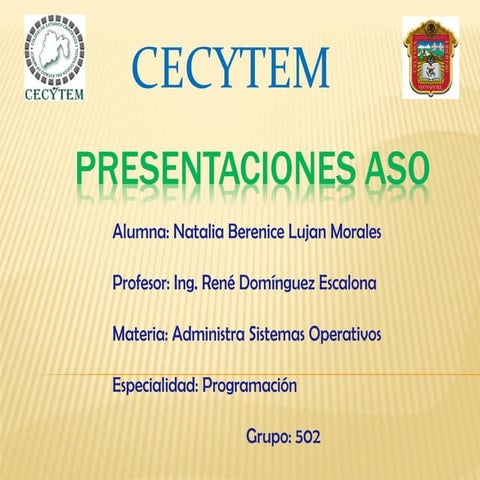 17.- Presentaciones ASO | PPT
