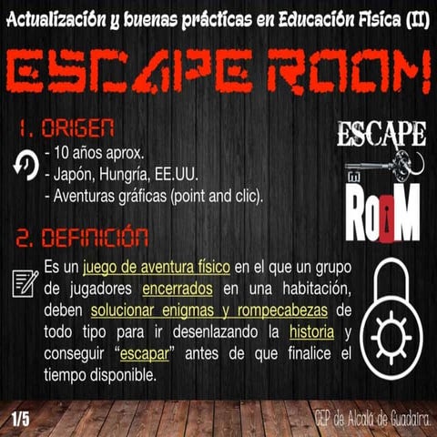 ESCAPE ROOM | PPT
